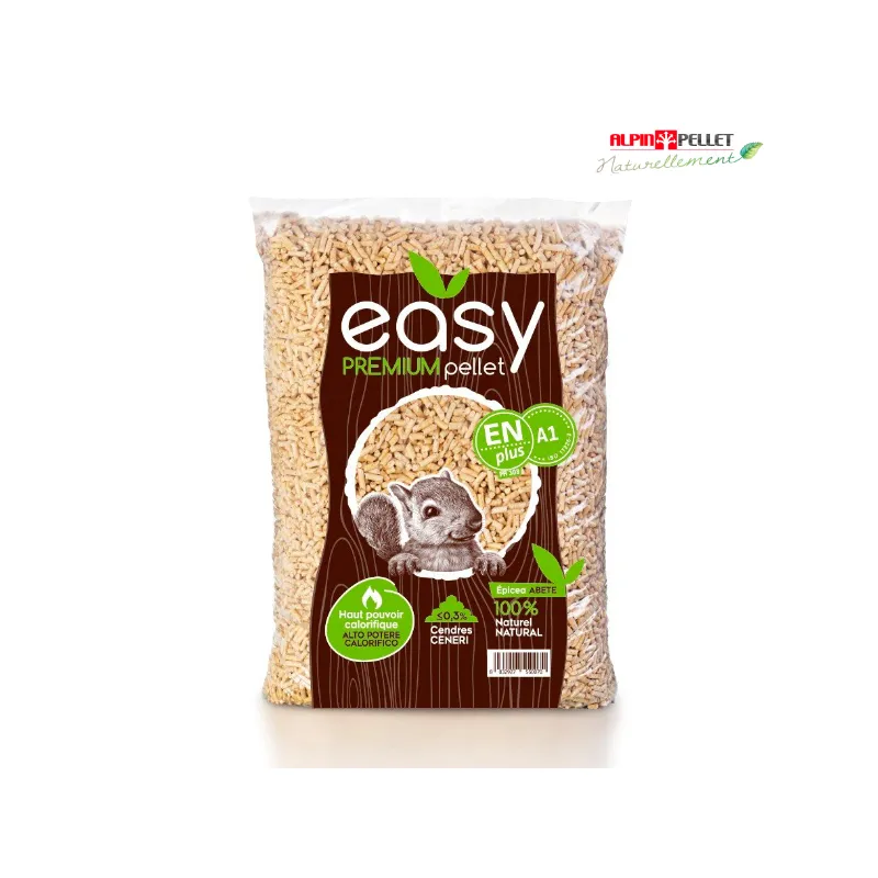 Easy Premium Pellets Formato PESO sacco 15 Kg