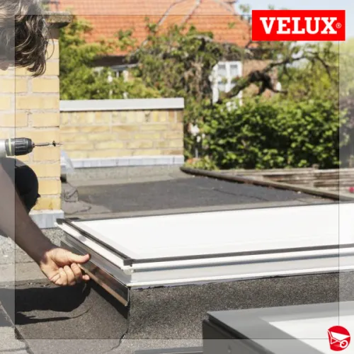 VELUX ZZZ 210U profilo blocca guaina per CVU/CFU VELUX Misure 060060 (60x60)