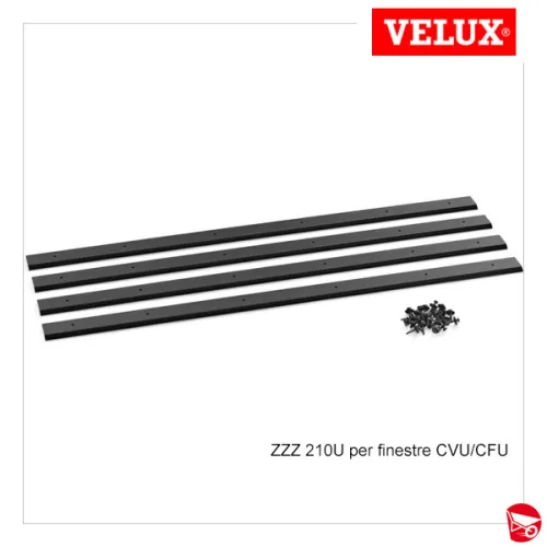 VELUX ZZZ 210U profilo blocca guaina per CVU/CFU VELUX Misure 060060 (60x60)